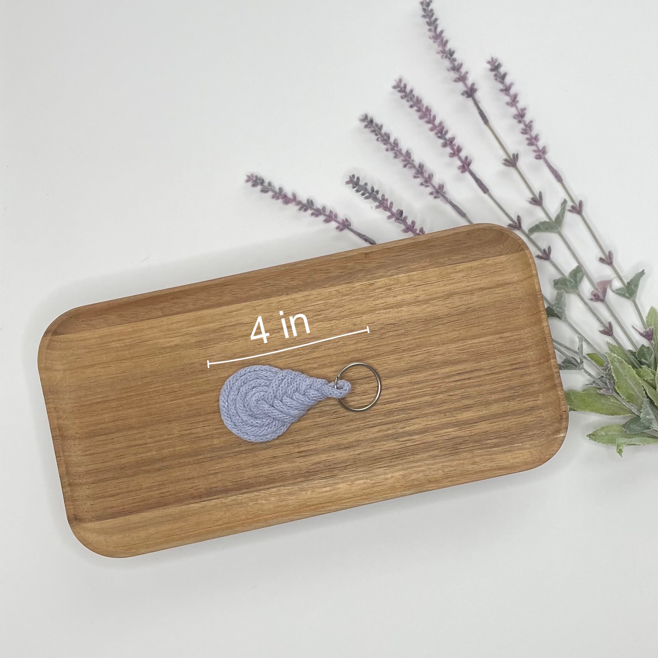 PIPA KNOT KEYCHAIN Macrame Keychain Keychain Pipa Knot - Etsy