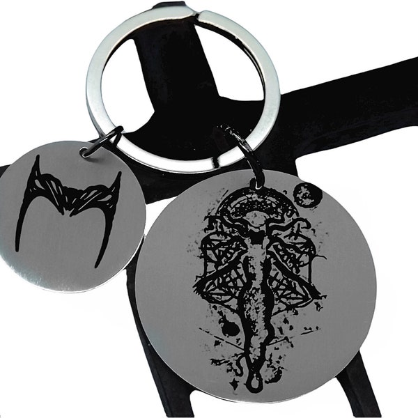 Witch Keychain - Etsy