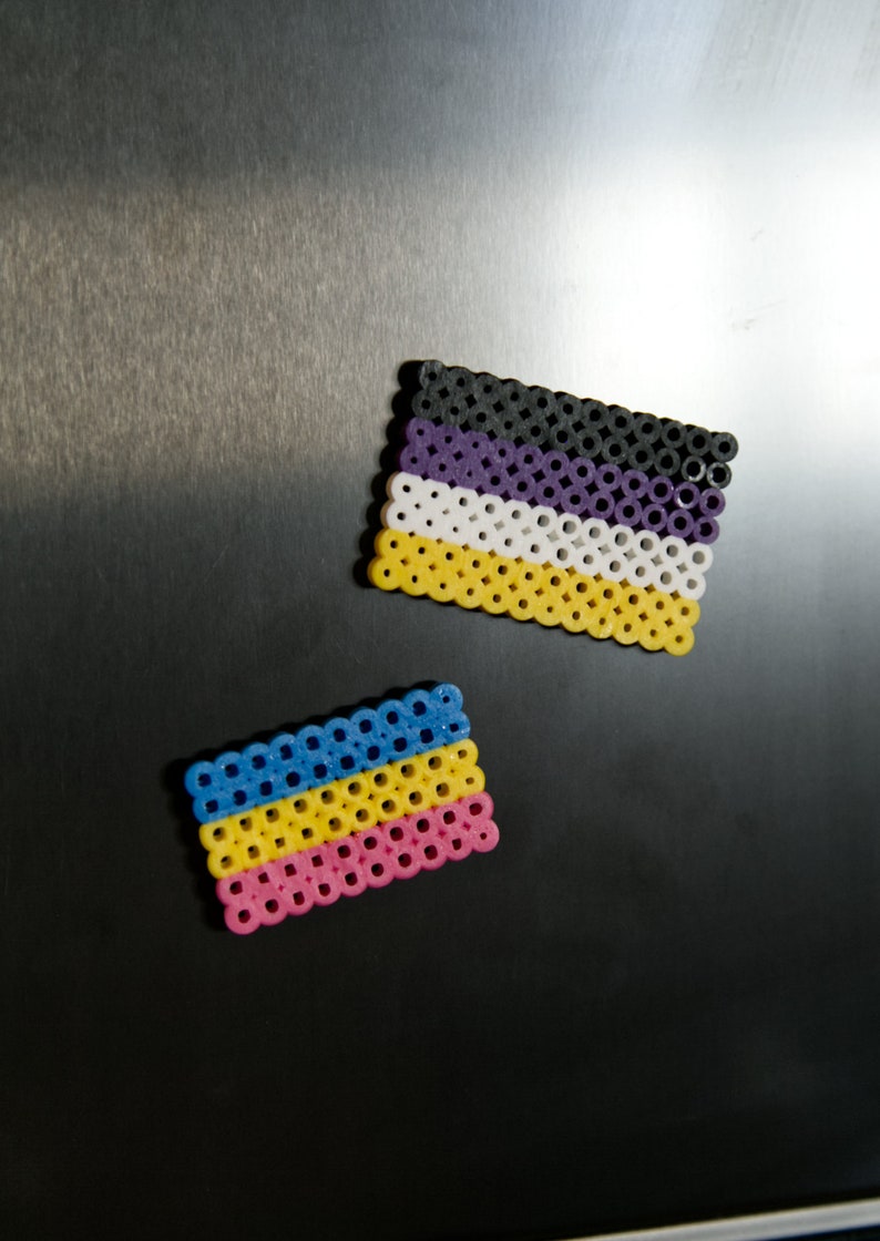 Pride Flag Perler Bead Magnets - Etsy