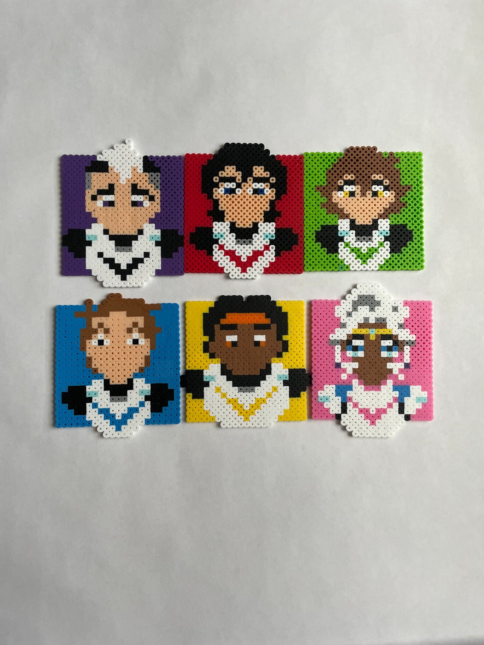 Voltron Perler Bead Figures - Etsy