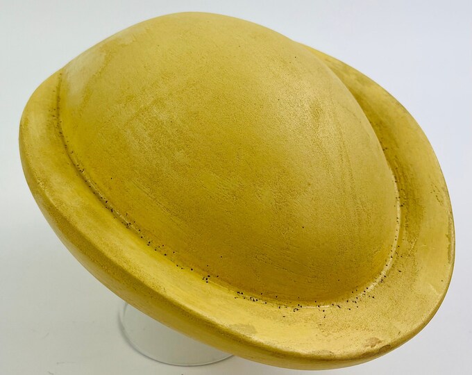 Vintage Hat Shape Cap Shape Hat Block Crown Block Made of Wood ...
