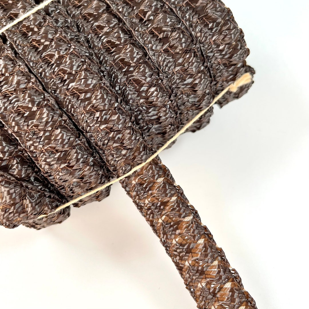 Vintage Straw Border Color Espresso 20 Mm - Etsy