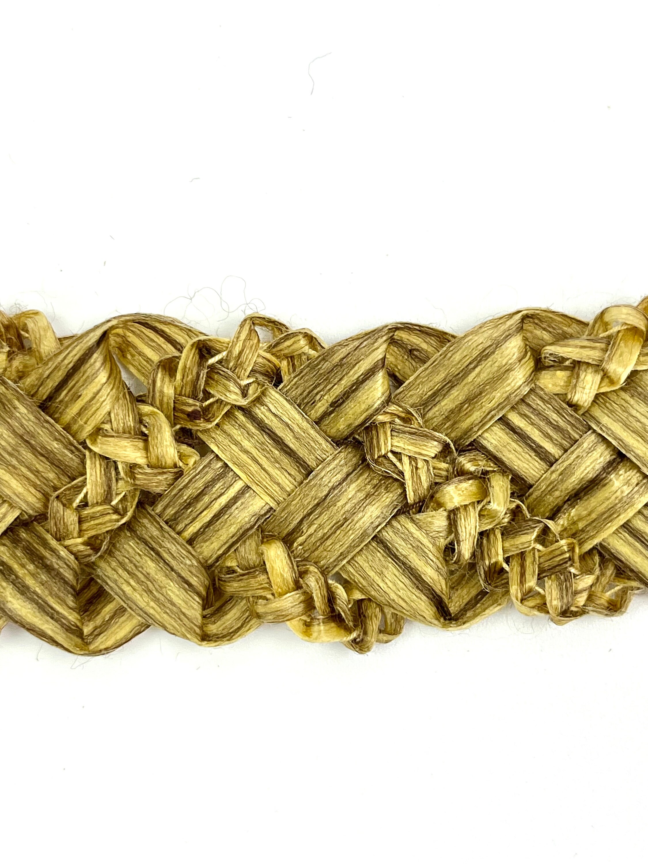 Vintage Straw Border Raffia Color Reed 30 Mm - Etsy Australia