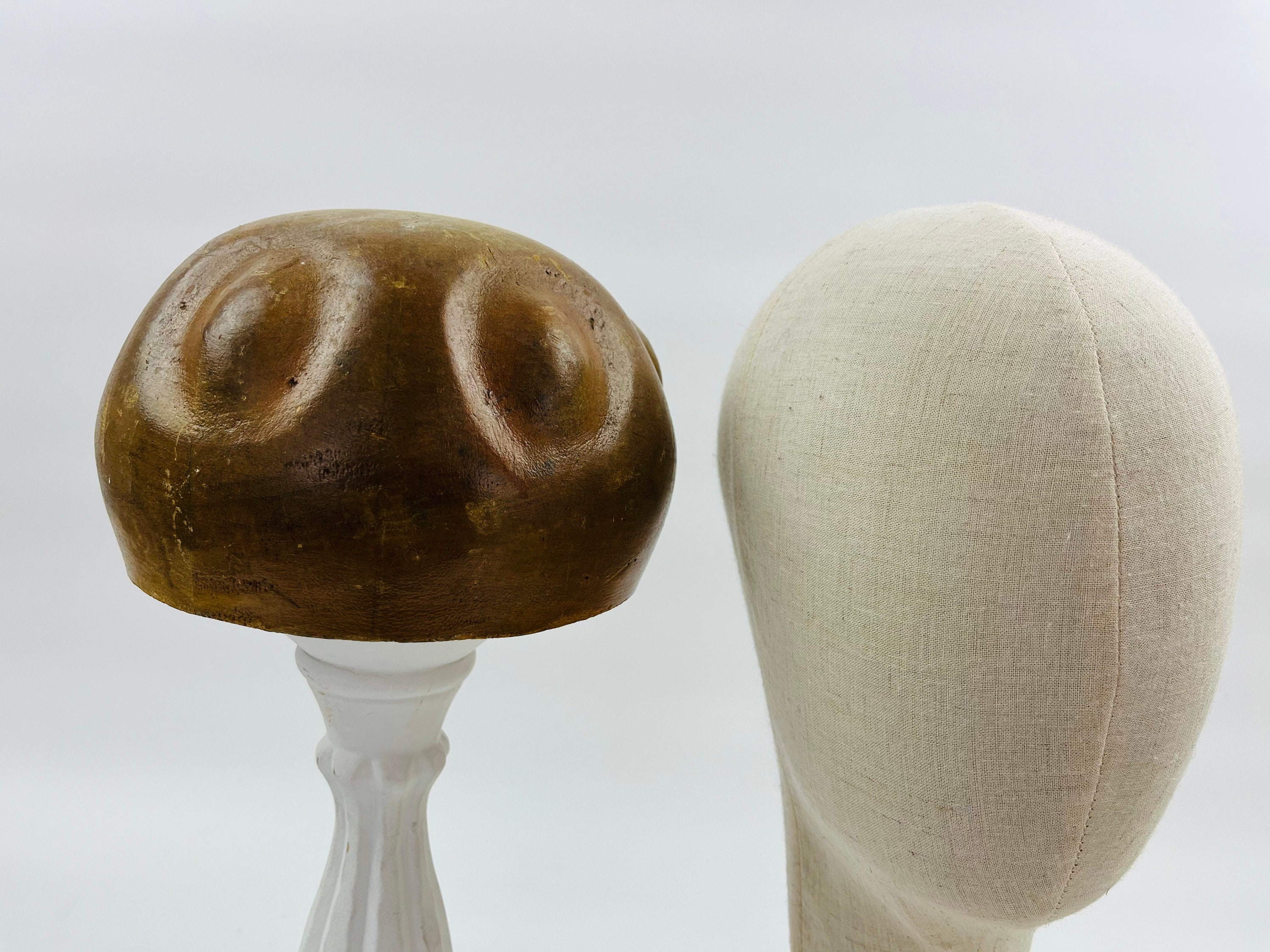 Vintage Hat Shape Head Shape Hatblock Crownblock - Etsy