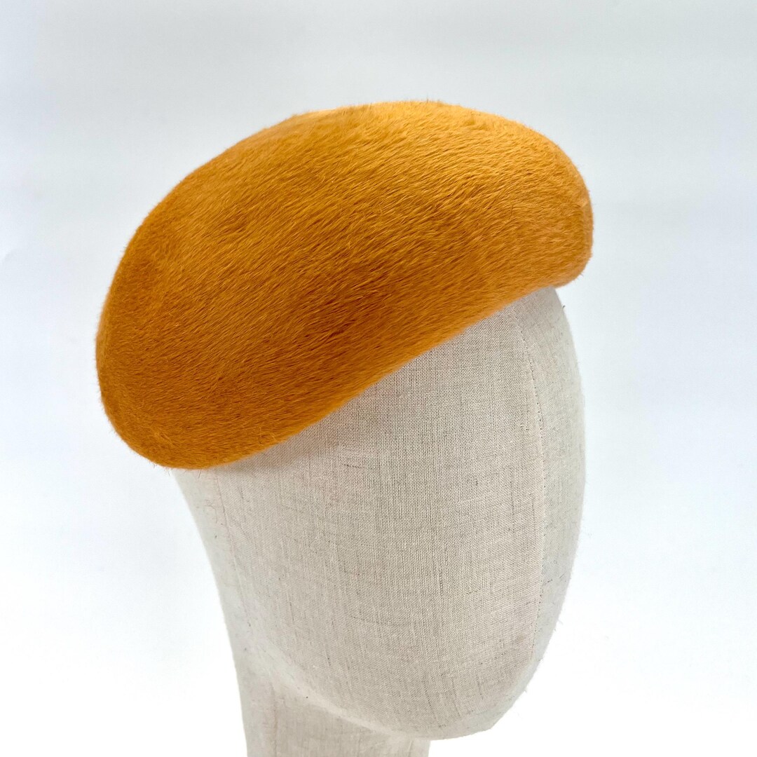 Cap Fascinator Base Melusine Mandarin - Etsy