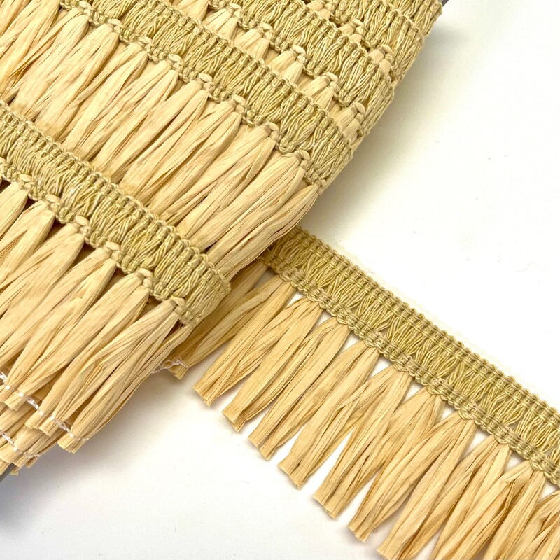 Raffia Trim - Etsy