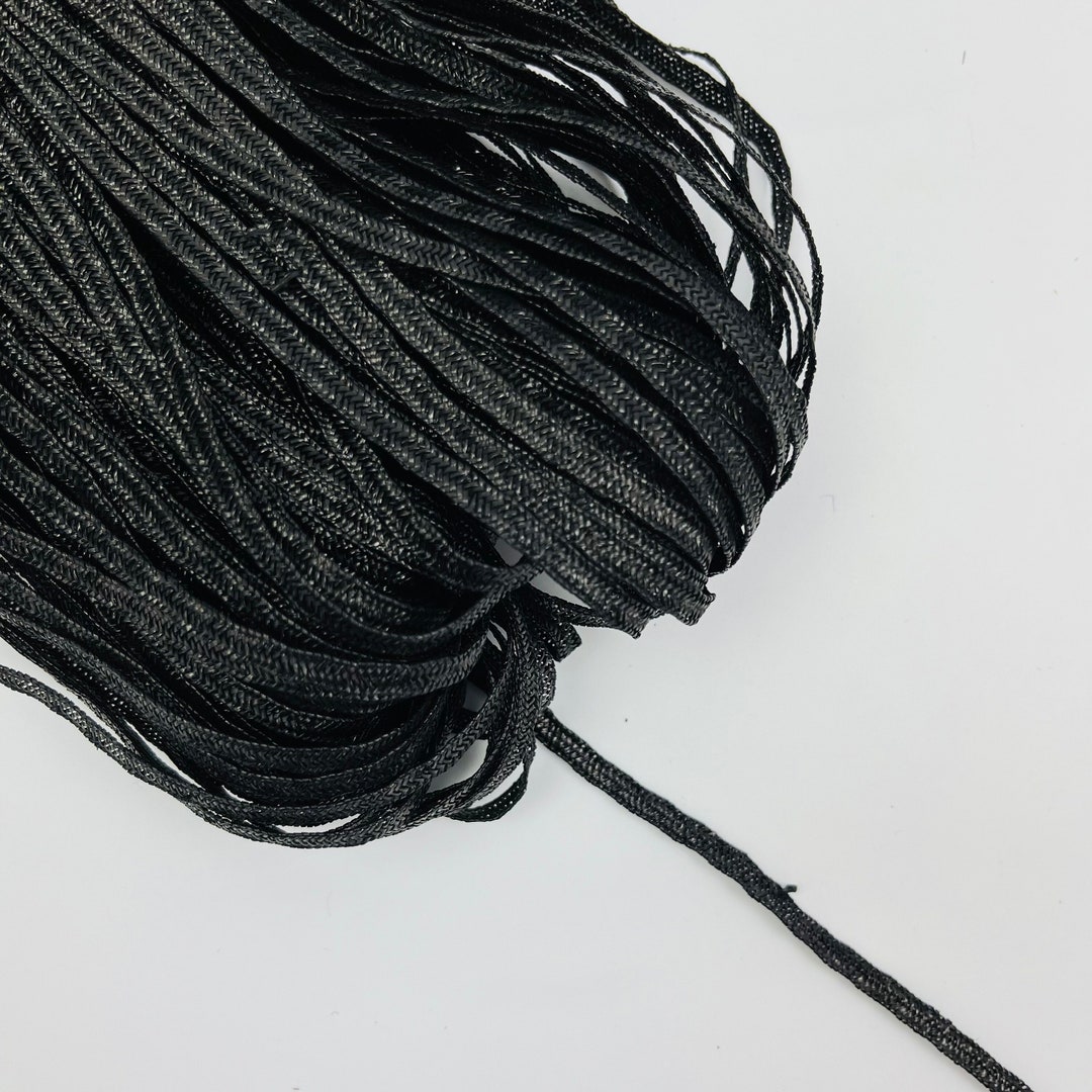 Vintage Straw Border Black 4 Mm - Etsy