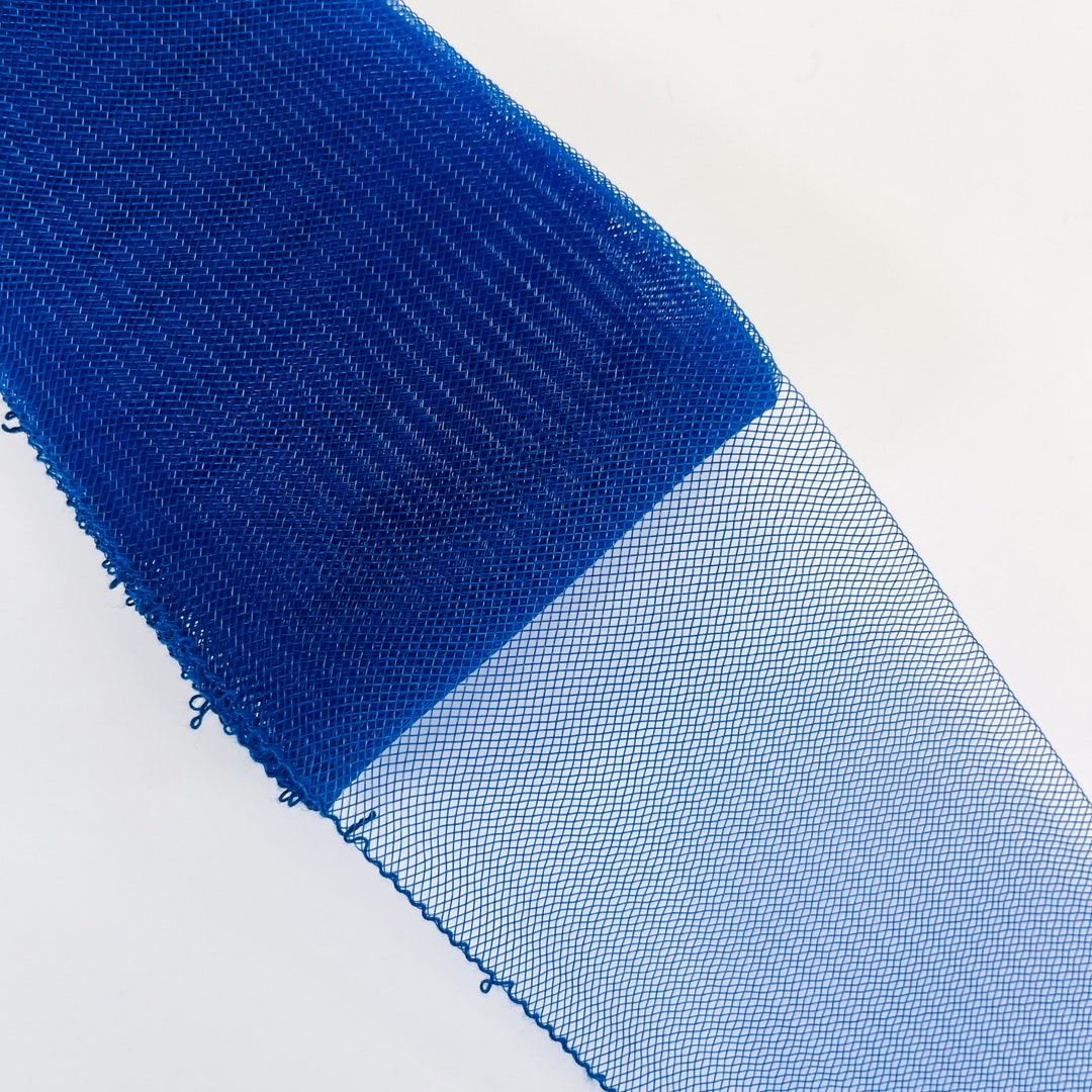 Crinoline Trim 7.5 Cm Royal Blue - Made in Switzerland - Etsy