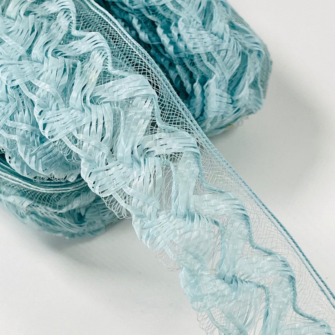REMAINING PIECE Vintage Crinol Border Sky Blue 30 Mm - Etsy