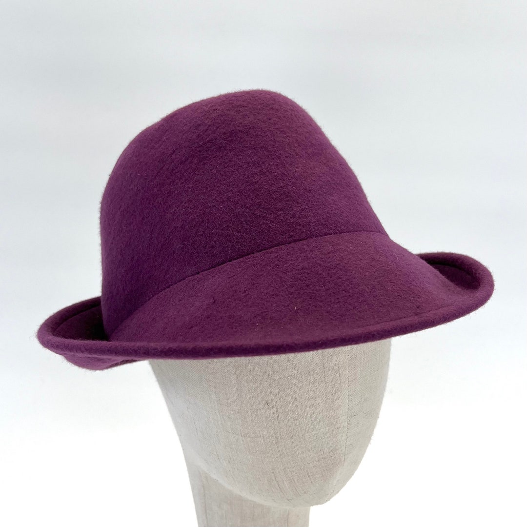 Felt Hat Men's Style Mauve 56 Cm - Etsy