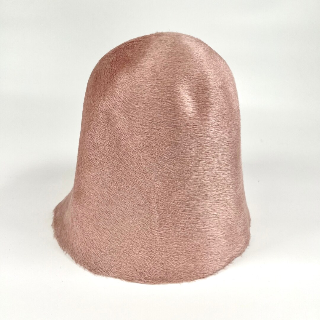 Melusine Vintage Hair Felt Cones Dusky Pink - Etsy