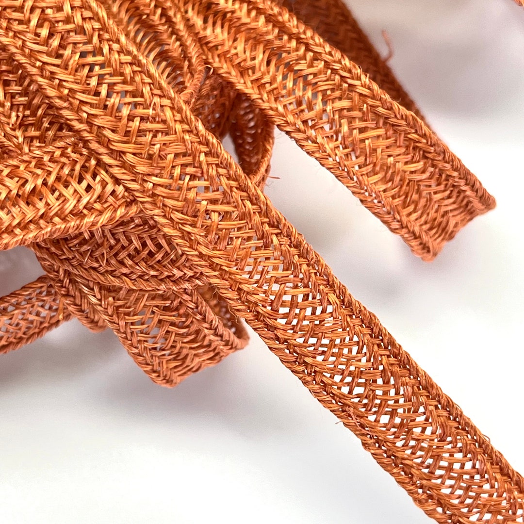 Straw Border Made of Exotic Straw 12 Mm, Color Orange - Etsy UK