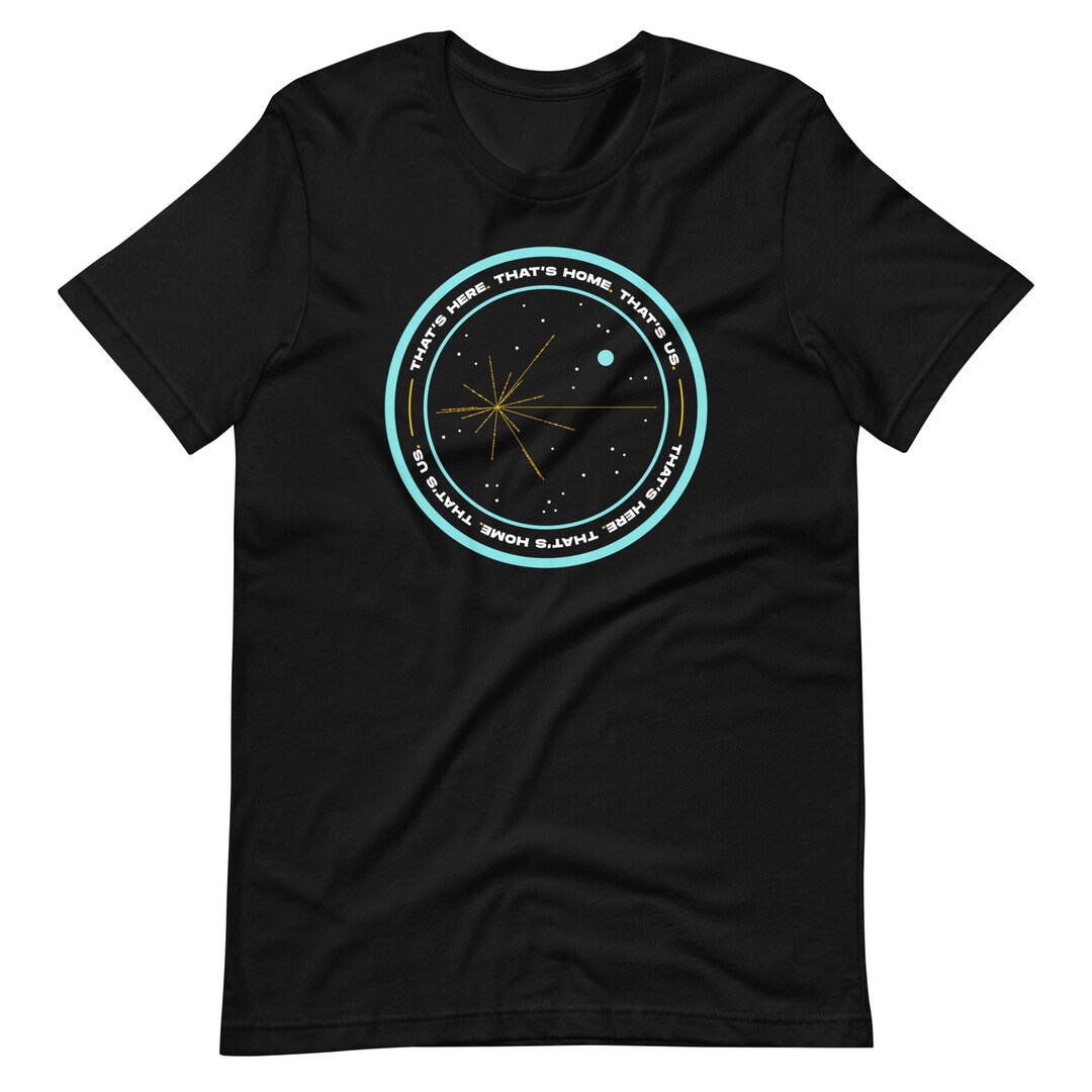 Voyager Pale Blue Dot Mission Patch T-shirt - Etsy