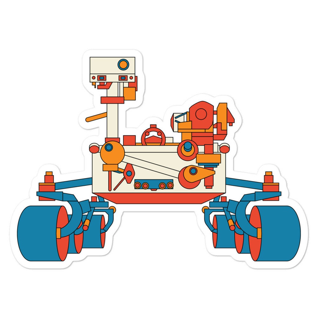 Mars 2020 - Perseverance Rover Sticker - Etsy