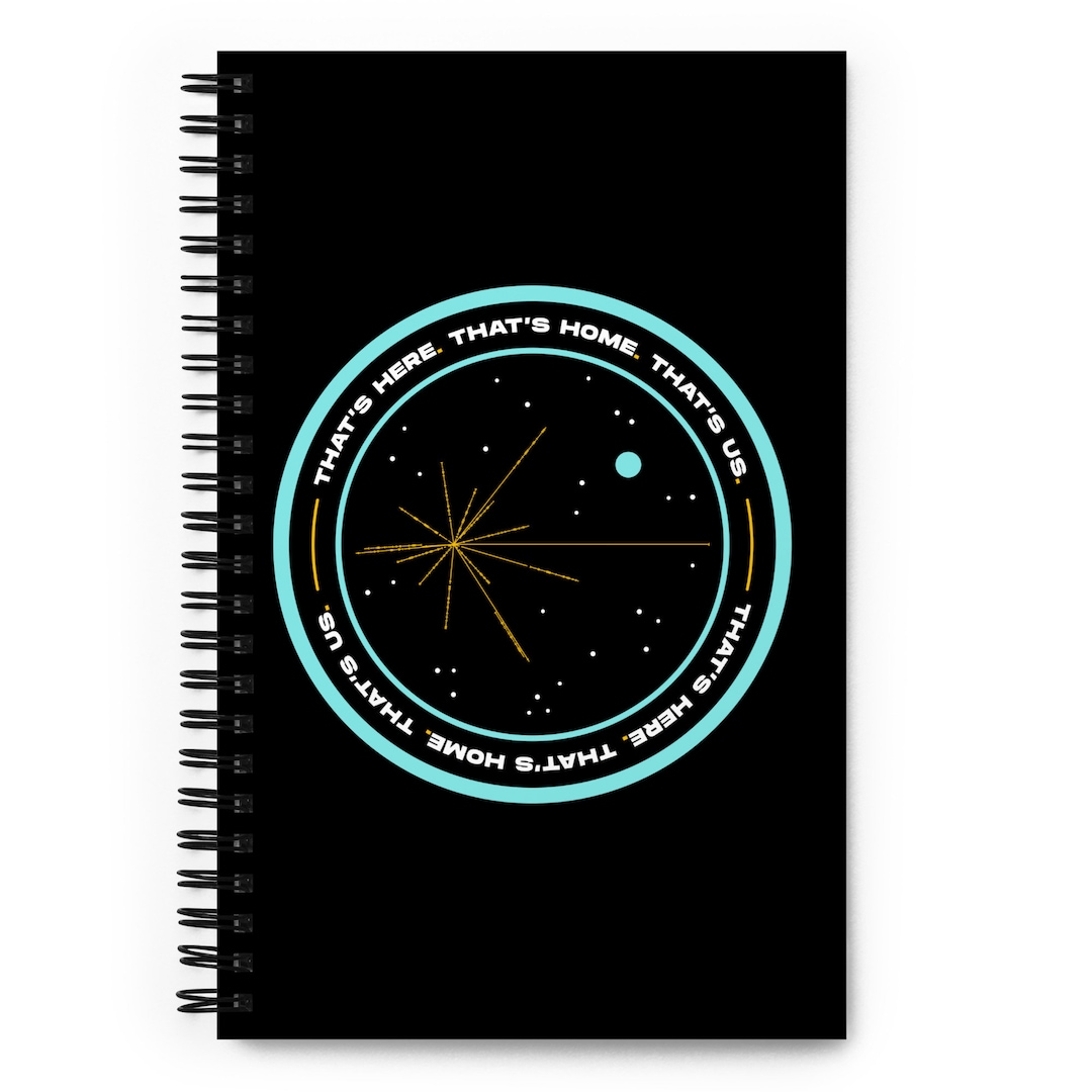 Voyager Pale Blue Dot Notebook - Etsy