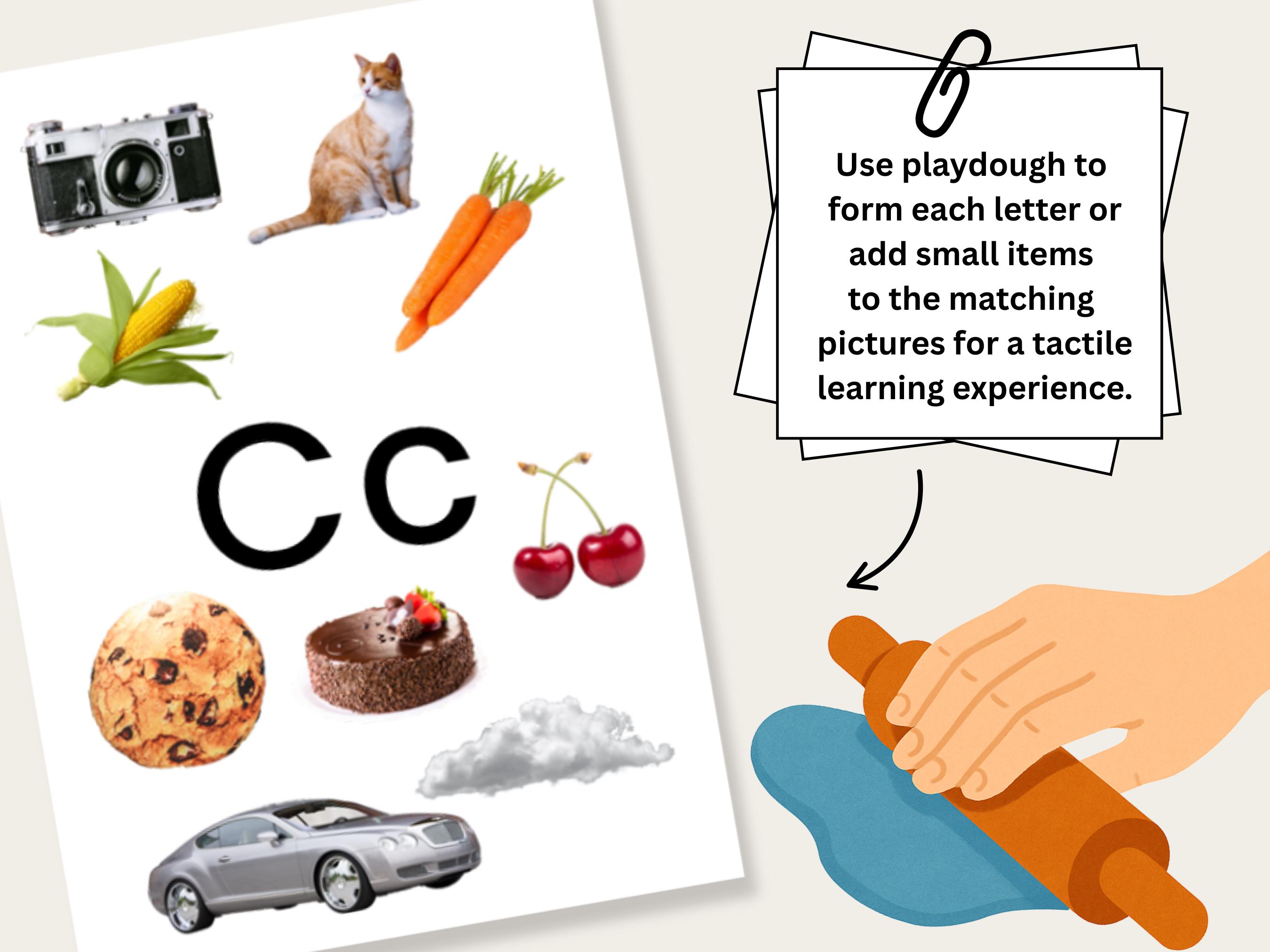 Montessori ABC Alphabet Poster Set Printable | Preschool & Toddler ...