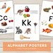 Montessori ABC Alphabet Poster Set Printable | Preschool & Toddler ...