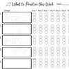 Landmark VALENTINE Color by Number- PIANO Lessons Tool Learn Where the ...