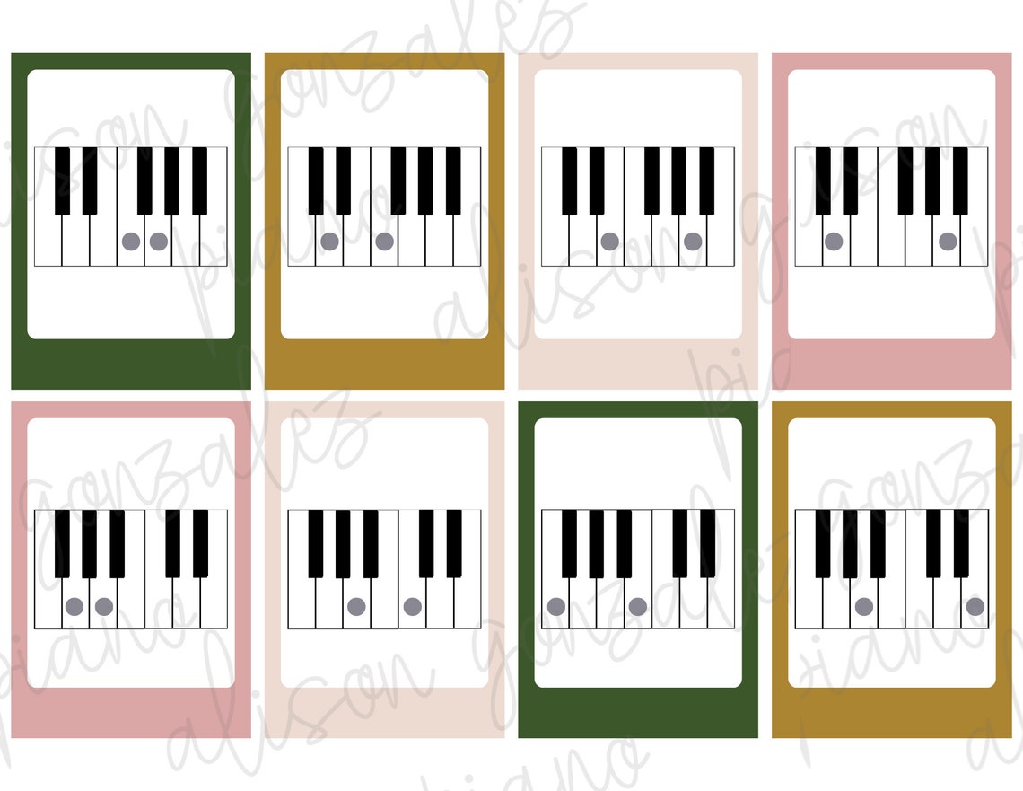 Interval War DIGITAL Download- Musical Twist on the Classic Game. MUSIC ...