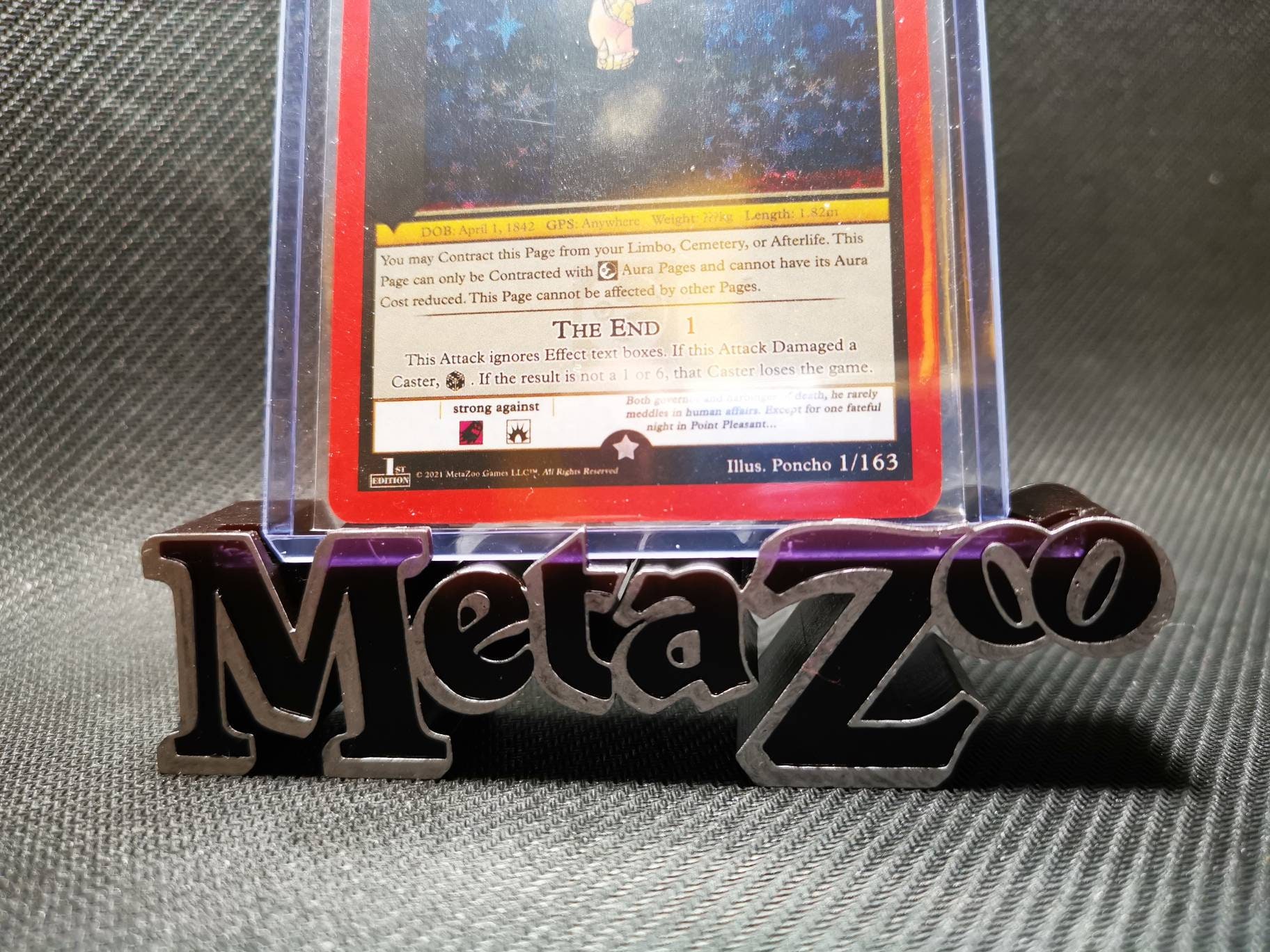 Meta Zoo Trading Card Stand Custom Color Options Available - Etsy