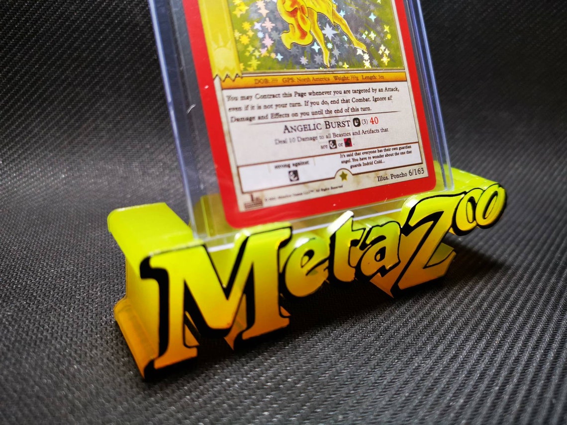 Meta Zoo Trading Card Stand Custom Color Options Available - Etsy