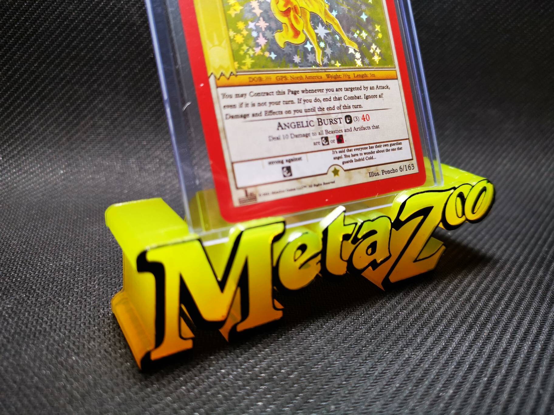 Meta Zoo Trading Card Stand Custom Color Options Available - Etsy