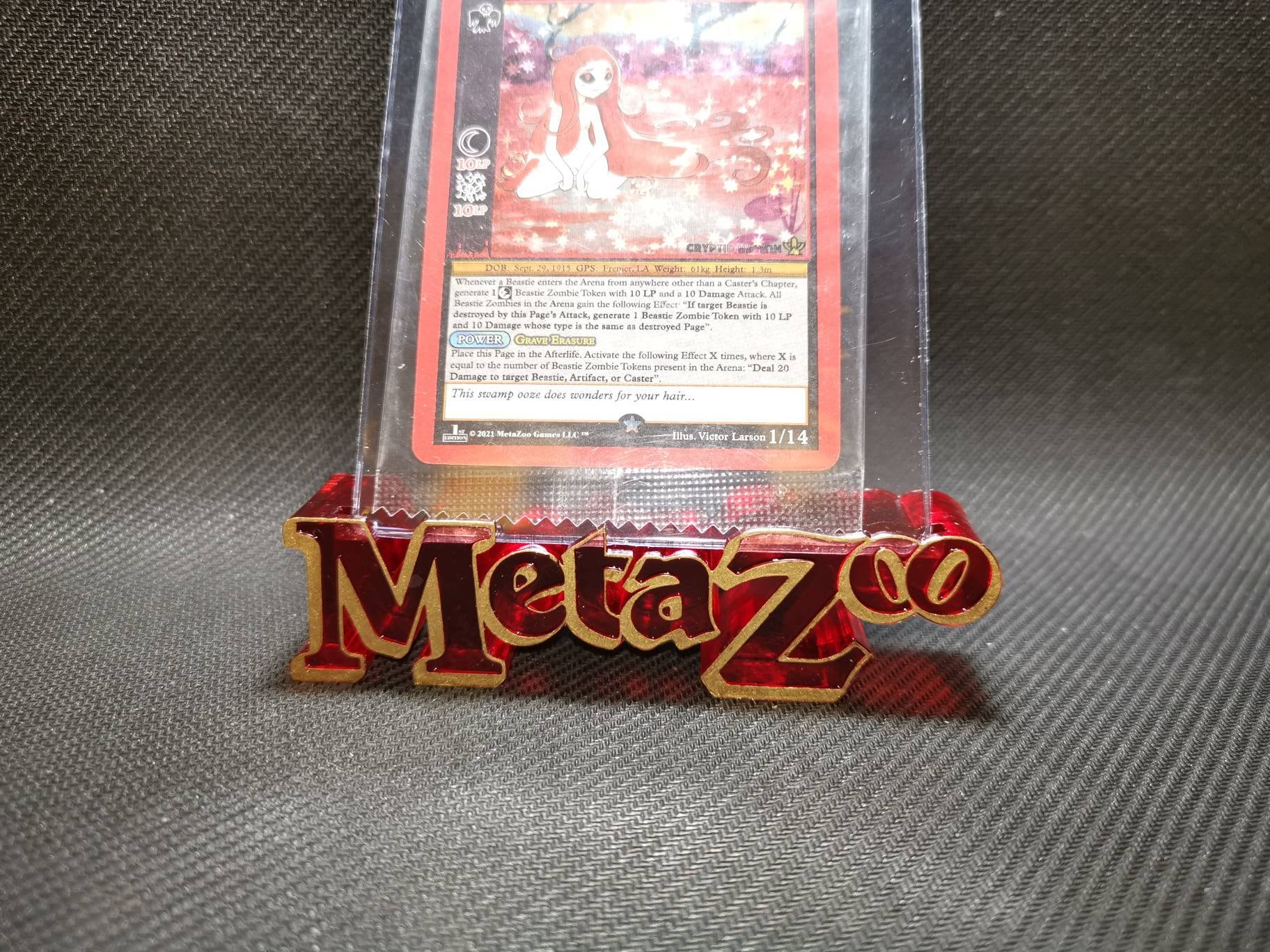 Meta Zoo Trading Card Stand Custom Color Options Available - Etsy