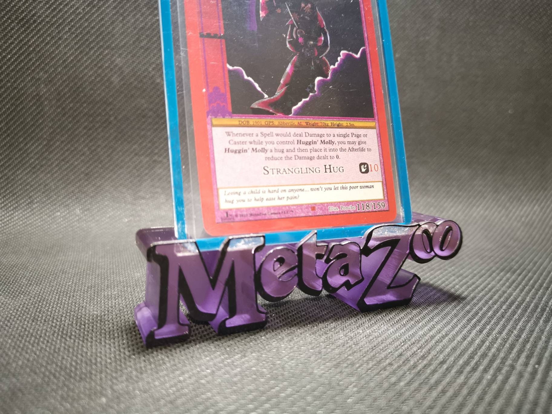 Meta Zoo Trading Card Stand Custom Color Options Available - Etsy