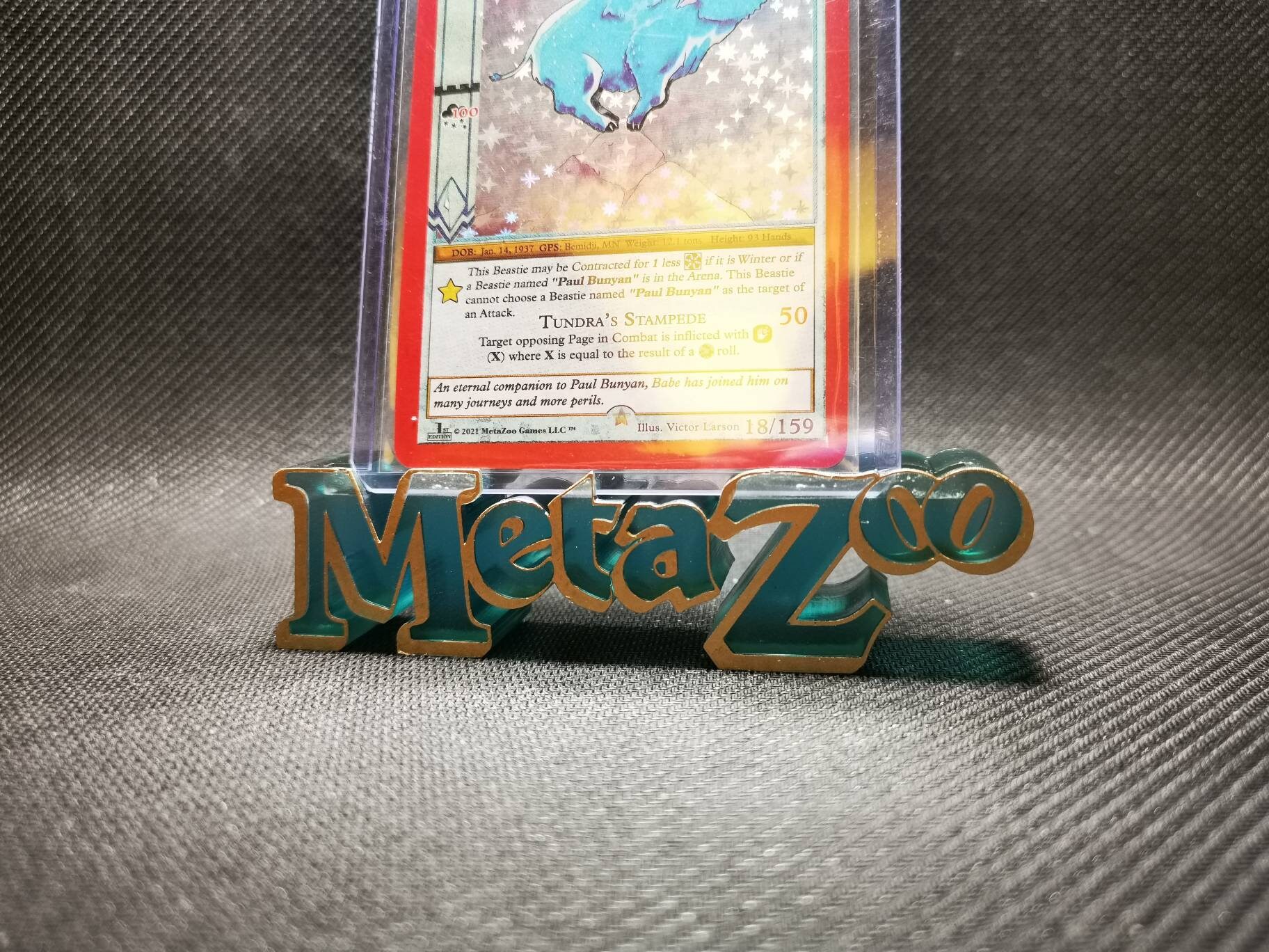 Meta Zoo Trading Card Stand Custom Color Options Available - Etsy