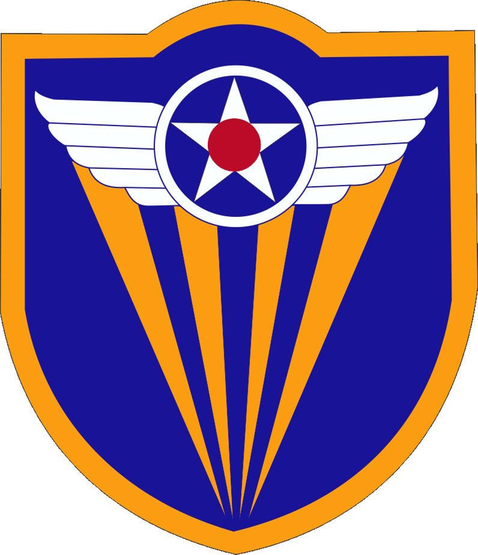 4th Air Force United States Army Emblem STICKER Die-Cut | Etsy