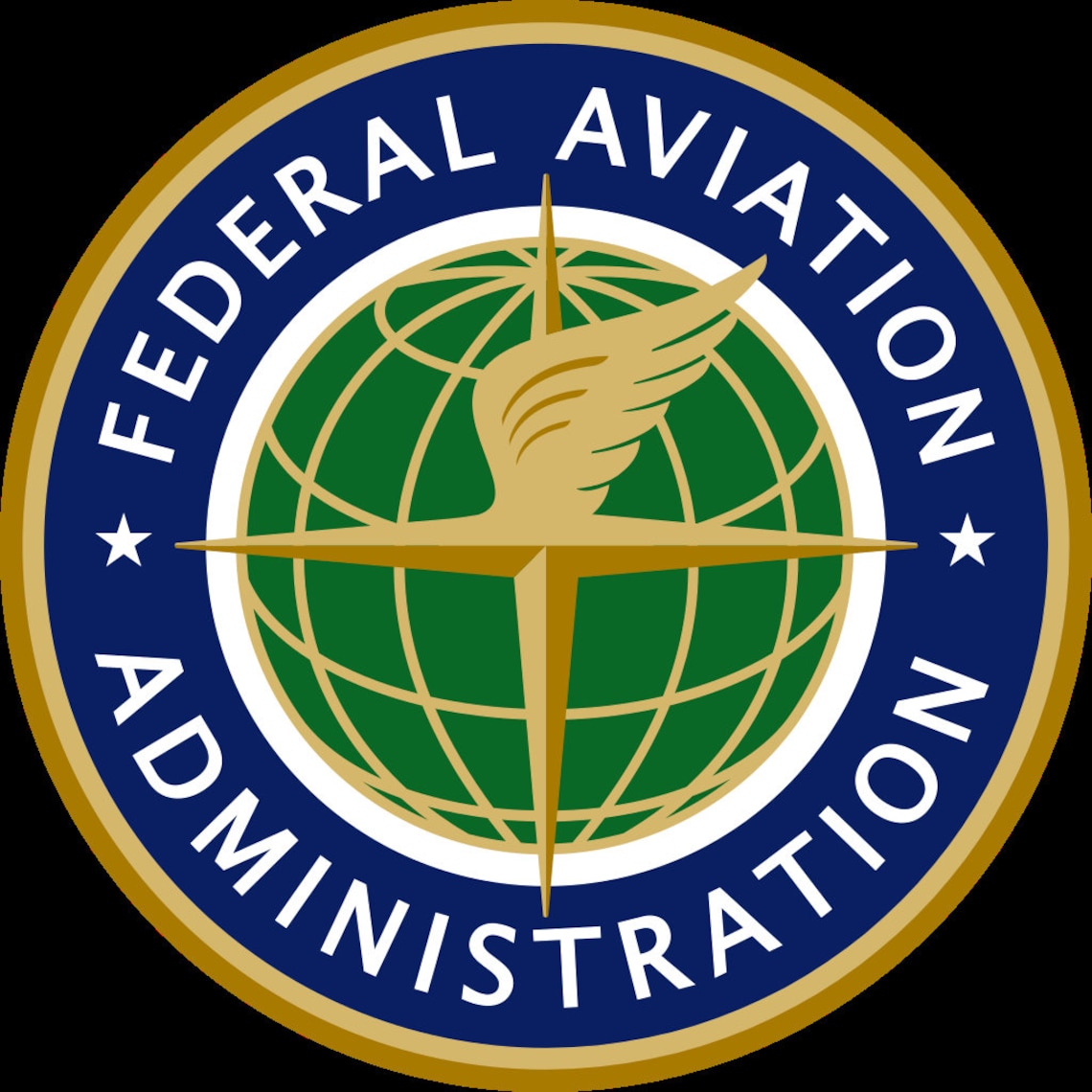 U.S. Federal Aviation Administration FAA USA Sticker Die-Cut | Etsy