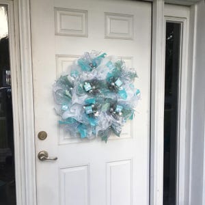 Christmas at Tiffany's Holiday Wreath - Etsy