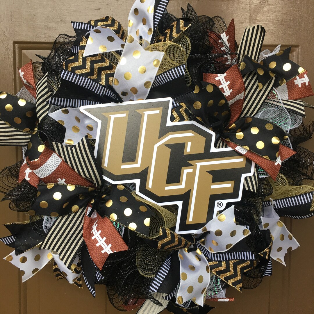 University of Central Florida Wreath - Etsy