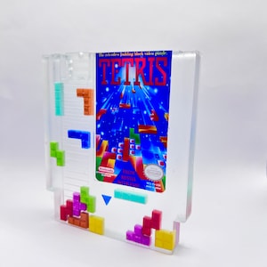 Tetris Retro Game Cartridge NES Games Gamer Gifts Nintendo Vintage ...