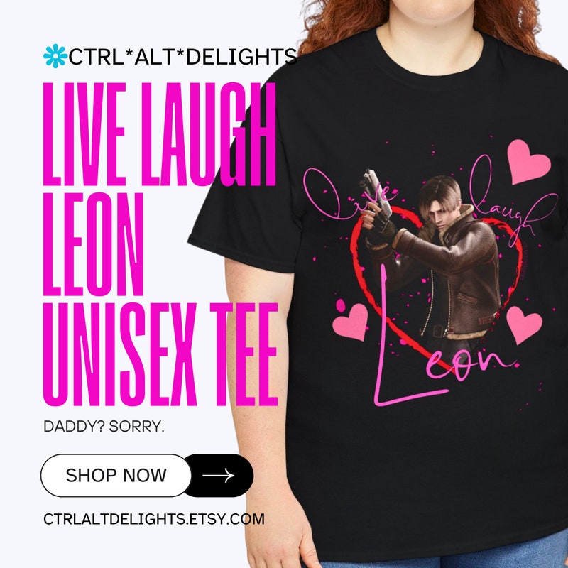 Leon Kennedy Merch - Etsy