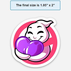 Ghostbusters Chibi Ghostbusters Chibi Sticker Vinyl Sticker ...