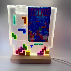 Tetris Retro Game Cartridge NES Games Gamer Gifts Nintendo Vintage ...