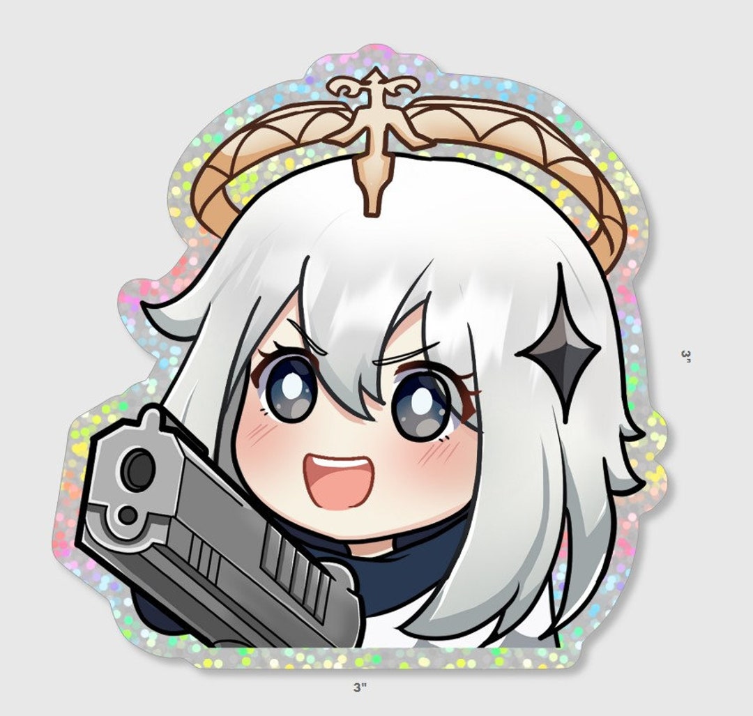 Genshin Impact Paimon Sticker Gamer Gifts Gaming Stickers Genshin ...