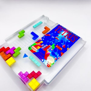 Tetris Retro Game Cartridge NES Games Gamer Gifts Nintendo Vintage ...