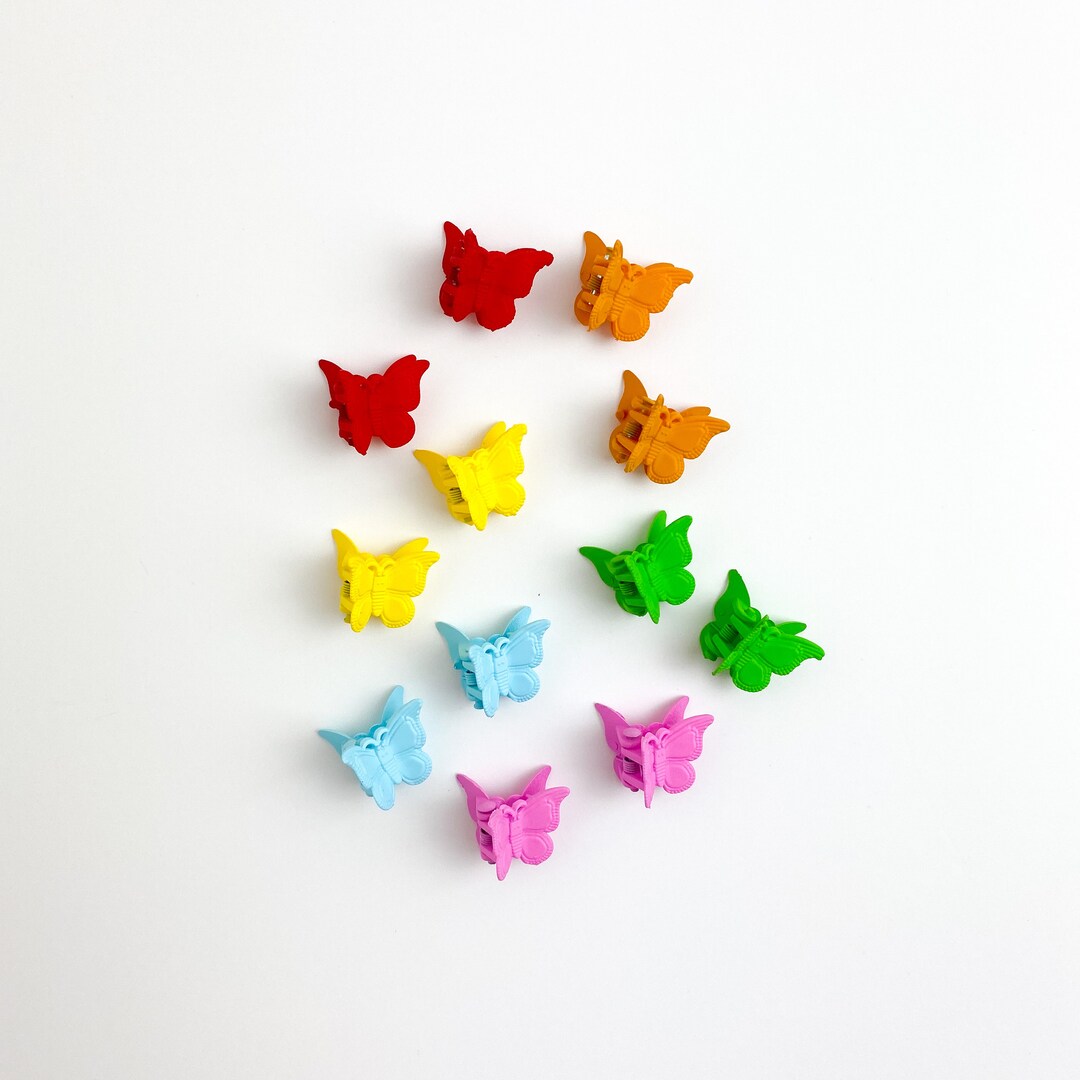 Better Than the 90's Butterfly Clips 90's Hair Clips, 90's Accessories ...