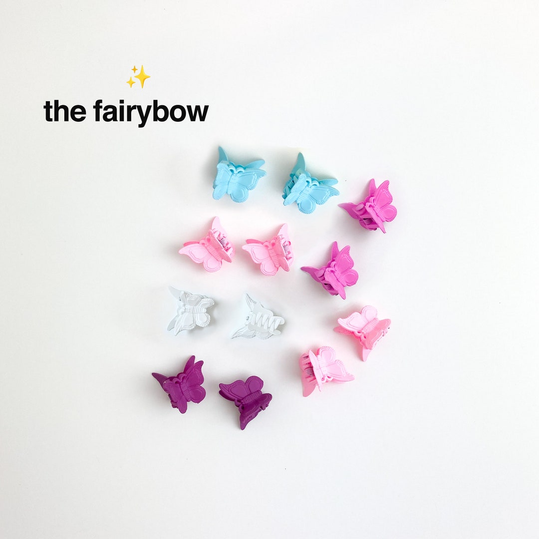 Fairy Butterfly Clips 90's Hair Clips, Cottage Core, Barbie, 90's Party ...
