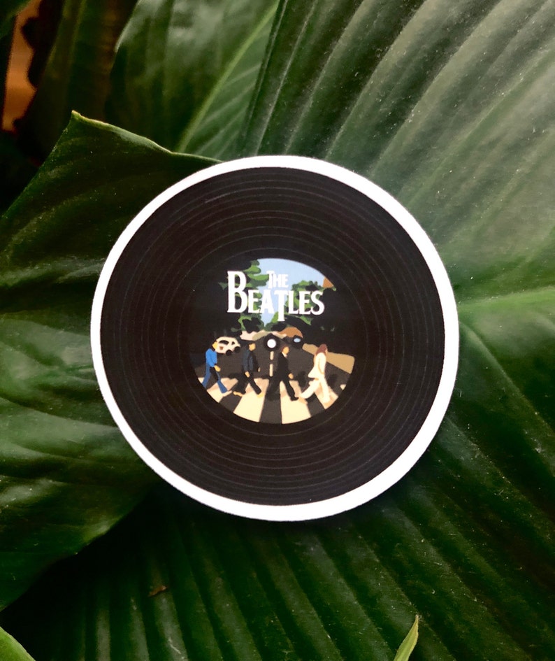 Custom Album Sticker Vinyl Record Sticker Custom Artist | Etsy