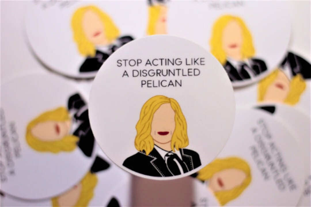 Moira Rose Schitts Fan Art Vinyl Sticker, Laptop Decals, Funny Gift ...