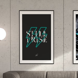 Still I Rise - Lewis Hamilton - Formula 1 - Matte Poster Print - Etsy
