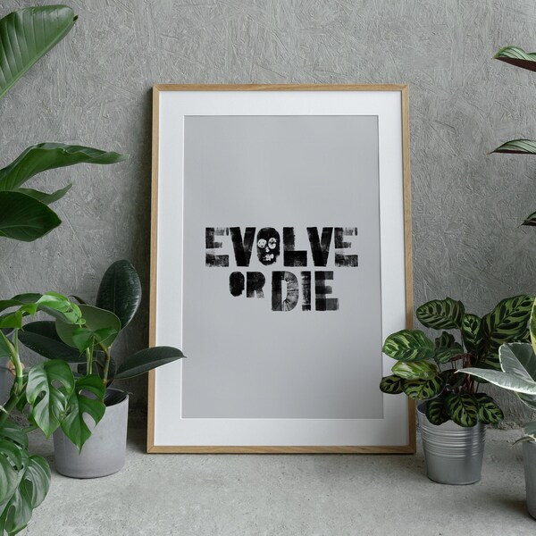 Typographic Poster - Etsy Canada
