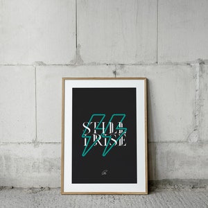 Still I Rise - Lewis Hamilton - Formula 1 - Matte Poster Print - Etsy