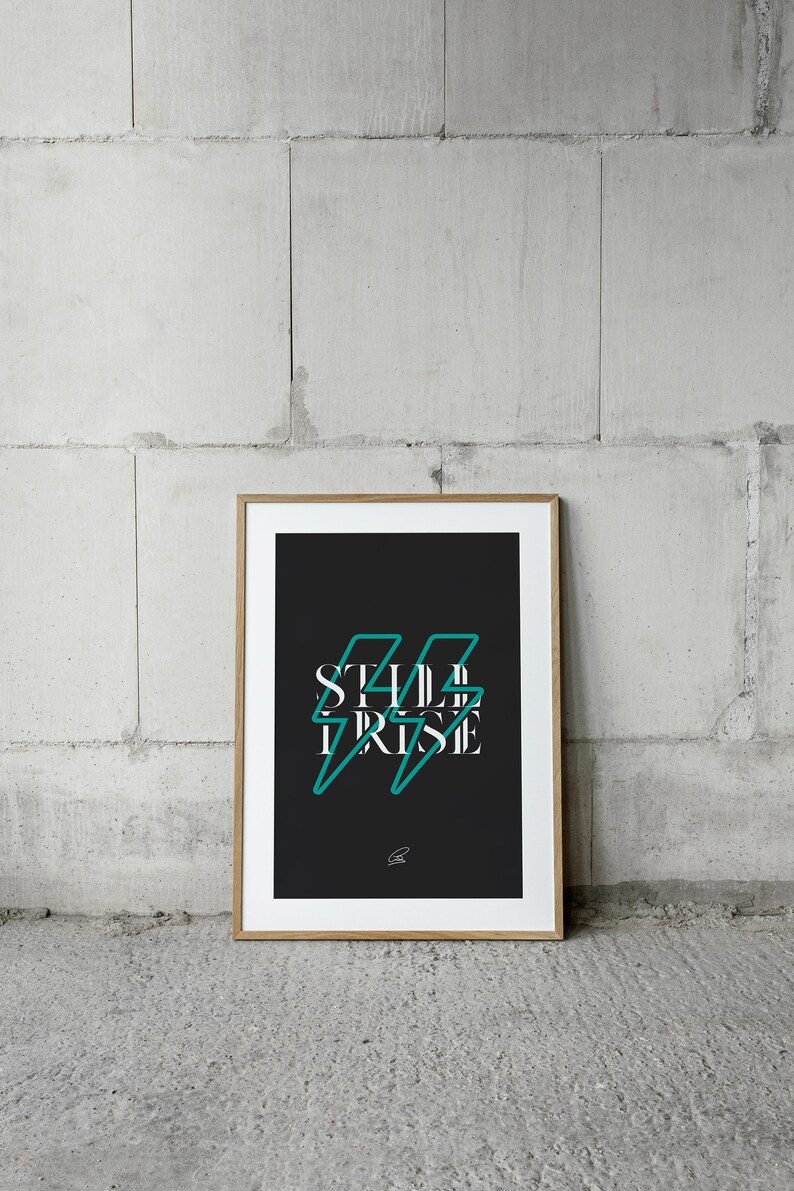 Still I Rise Lewis Hamilton Formula 1 Matte Poster Print - Etsy