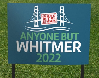 Whitmer Yard Sign - Etsy