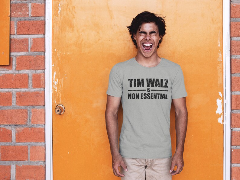 Walz is Non Essential T-shirt, Anti-walz Shirt, Minnesota, Recall Walz ...