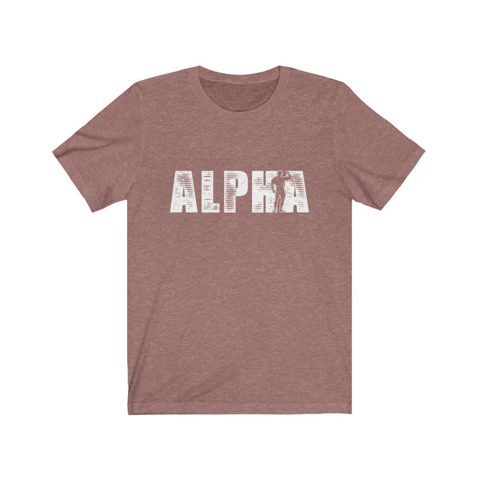 Alpha T-shirt | Alpha Male Shirt | Funny Workout T-shirt | Humorous Gym ...